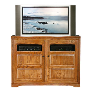 90" Thin Entertainment Console - Traditional - Entertainment Centers ...