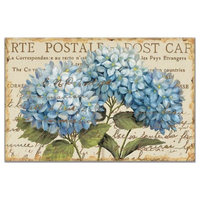 Blue Hydrangeas Paper Placemat, Pack of 24 - French Country - Placemats ...
