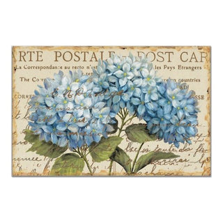 Blue Hydrangeas Paper Placemat, Pack of 24 - French Country - Placemats ...
