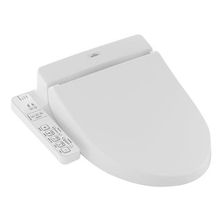 Toto C100 Round Seat Washlet with Warm Air Dryer, and Heated Seat ...