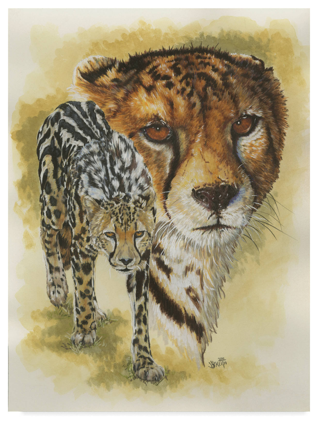 "Eminence" by Barbara Keith, Canvas Art, 19"x14" - Contemporary ...