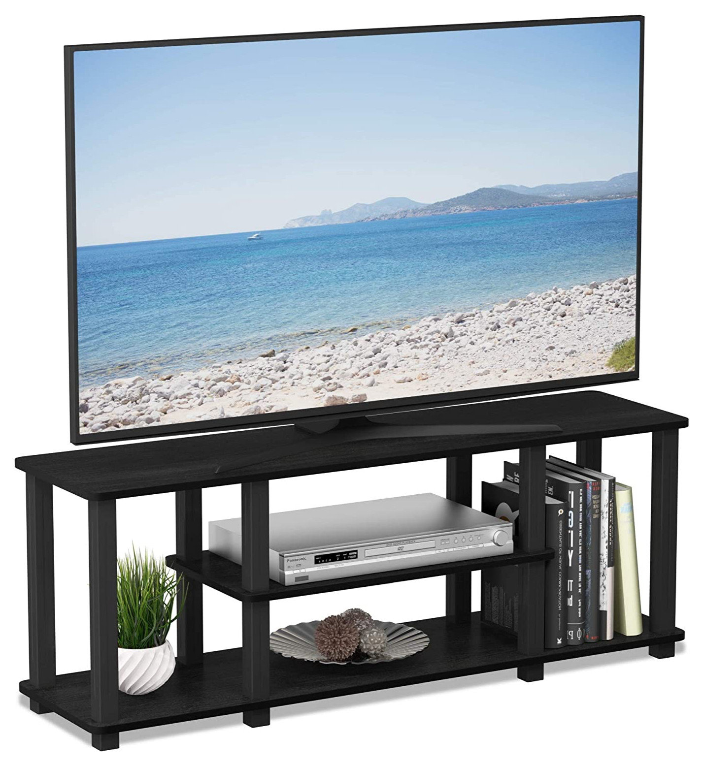 3-Tier Entertainment TV Stand up to 50 inch TV - Transitional ...