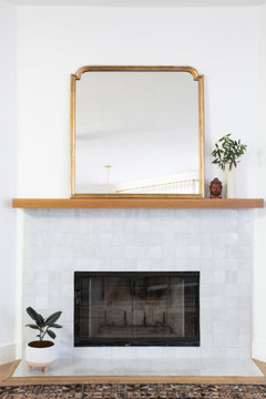 zellige tile fireplace hearth? | Houzz Forum