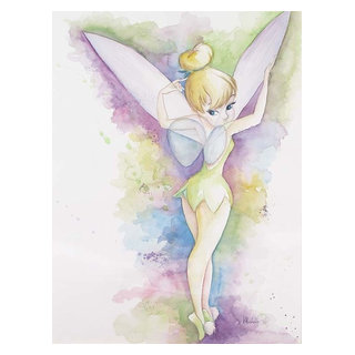 Disney Fine Art Tink by Michelle St Laurent, Gallery Wrapped Giclee ...