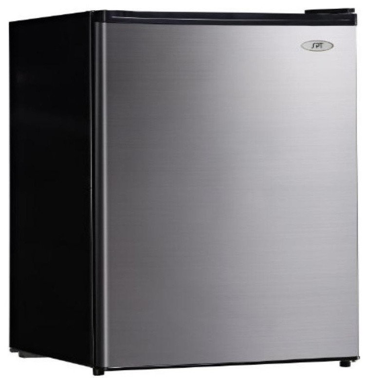SPT Energy Star 4.4 cu.ft. Stainless Steel Compact Refrigerator ...