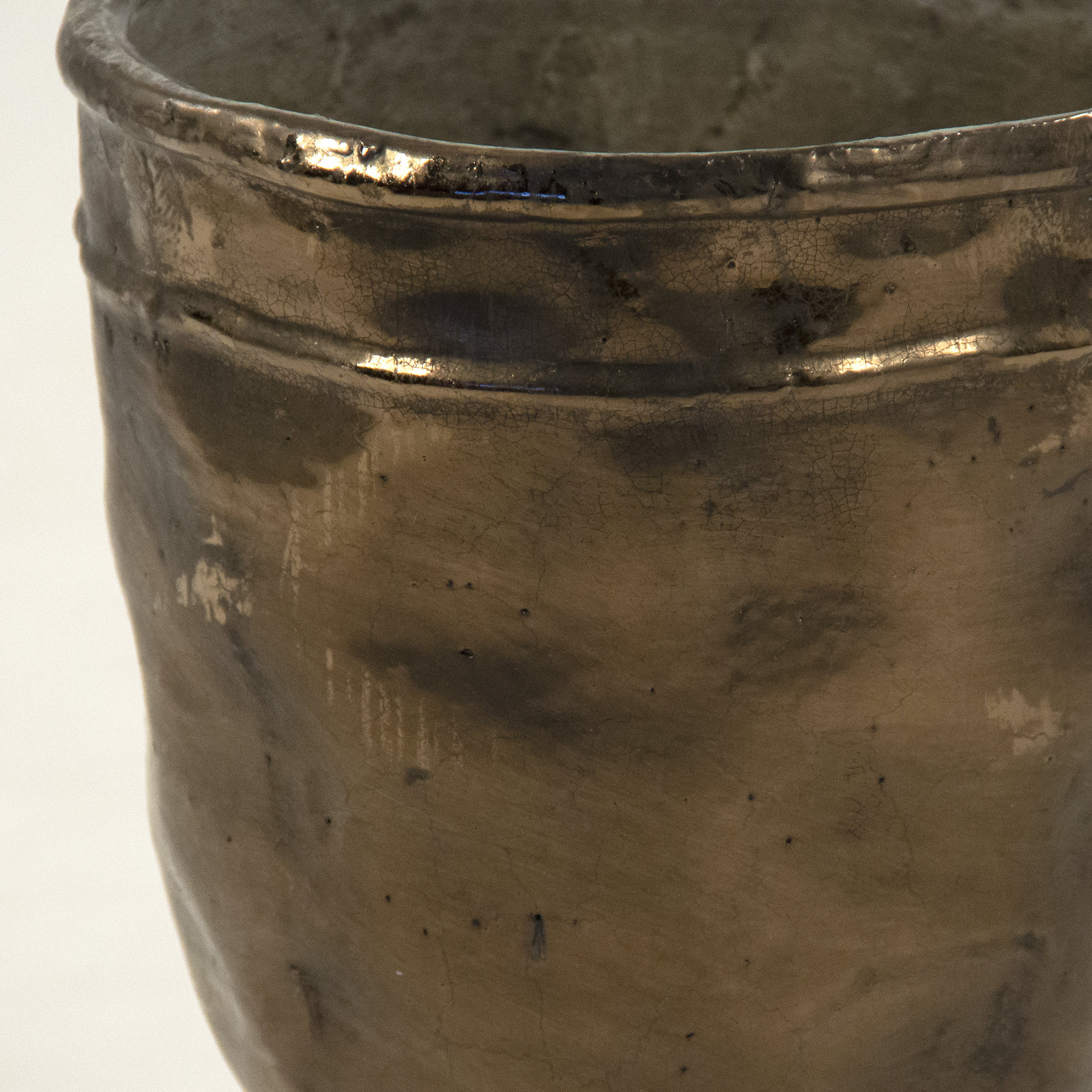 Distressed Bronze Vase - Traditional - Vases - by HedgeApple | Houzz