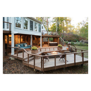 Award-winning Multi-level Ipe Deck - Transitional - Deck - Other - by ...