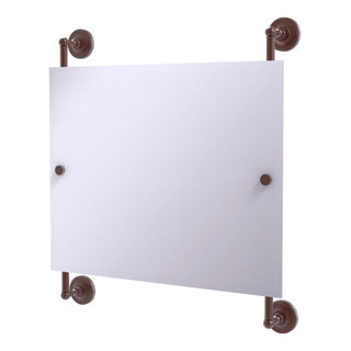 Allied Brass Prestige Regal Landscape Rectangular Frameless Rail ...