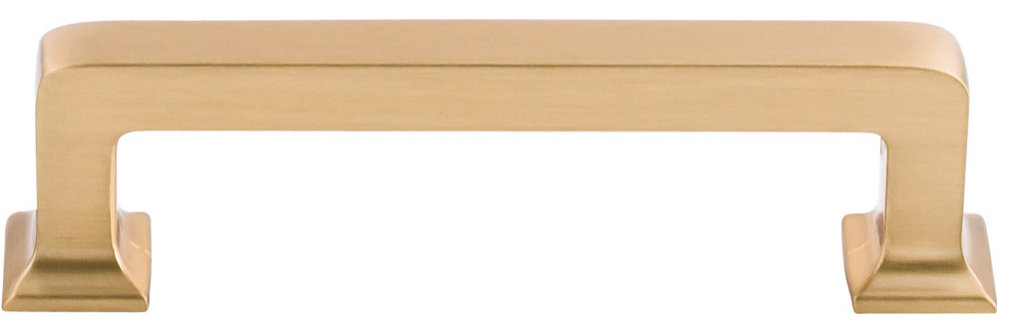 Top Knobs - Ascendra Pull 3 3/4 Inch (c-c) - Honey Bronze, 3.75 - Transitional - Cabinet And ...