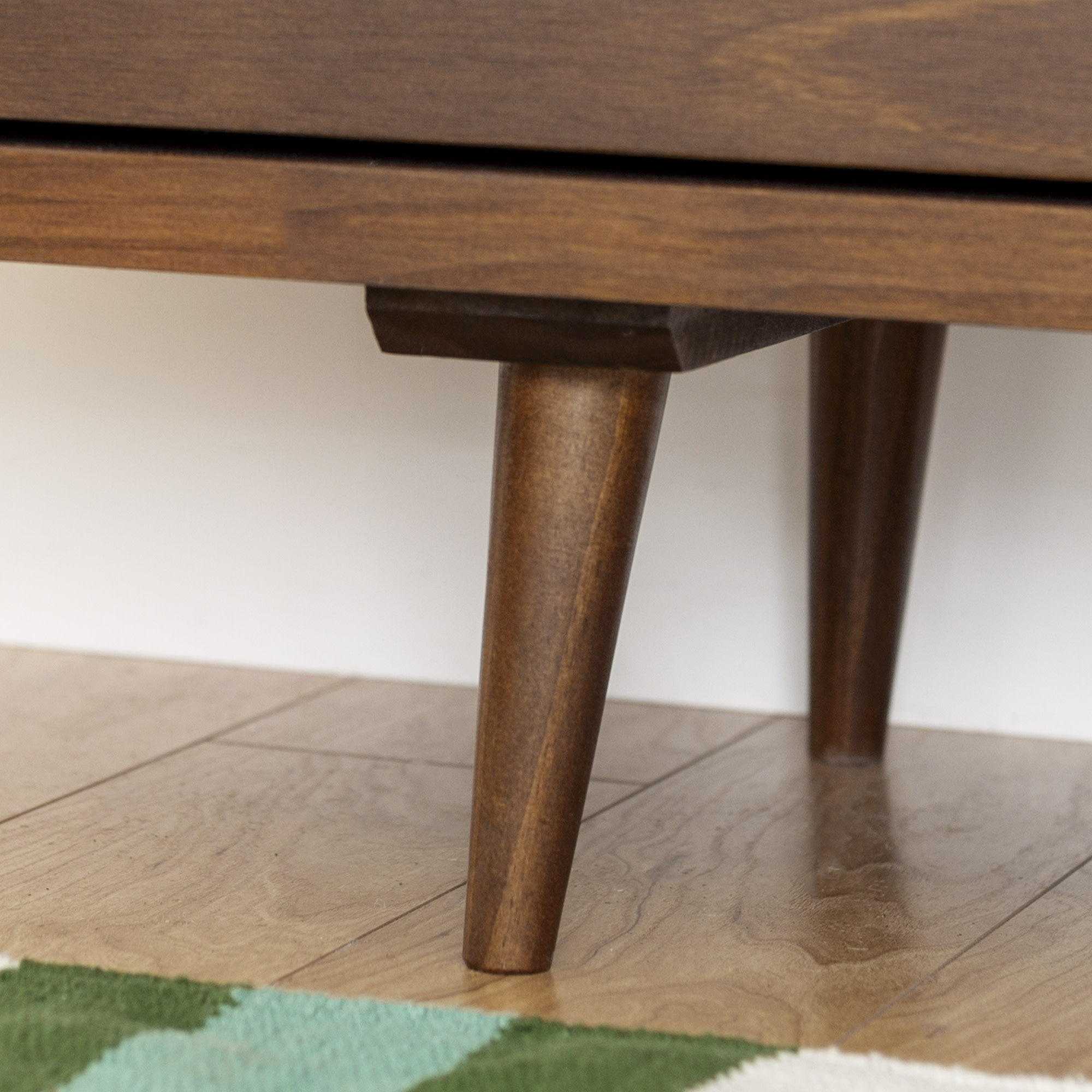 James Allan WEIF62830 Austin 58"W Wood Mid-Century Modern TV ...