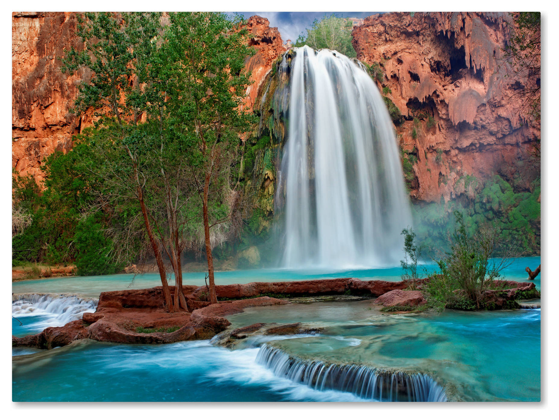 Mike Jones Photo 'Havasu Horizontal' Canvas Art, 19"x14" - Rustic ...