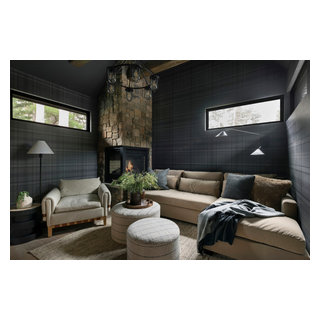 Rustic Modern Lakehome - Rustic - Home Office - Minneapolis - by Mårka ...