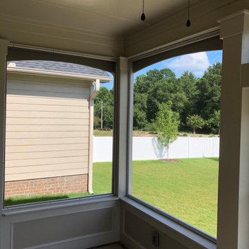 Screened Porch With Knee Wall - Photos & Ideas | Houzz