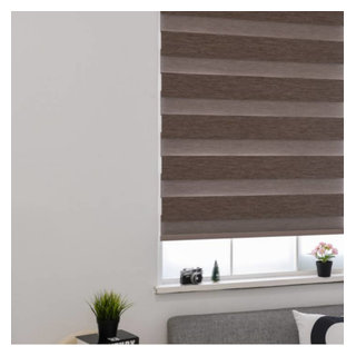 Combi/Zebra Shades - Contemporary - Living Room - Toronto - by Trendy ...