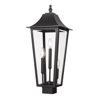Z-Lite 5008PHBS Gannon 3 Light 26" Tall Marine Grade Post Light ...
