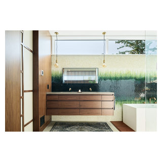 BlueBird - Midcentury - Bathroom - Minneapolis - by Ridge Construction ...