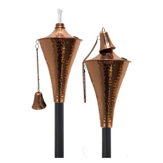 Oahu Tiki Style Torch With Pole and Snuffer - Traditional - Outdoor ...