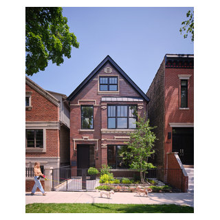 Leavitt House - Traditional - Exterior - Chicago - by Tom Lee Studio ...