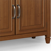 Simpli Home Connaught 2 Door Solid Wood Entryway Console Table in ...