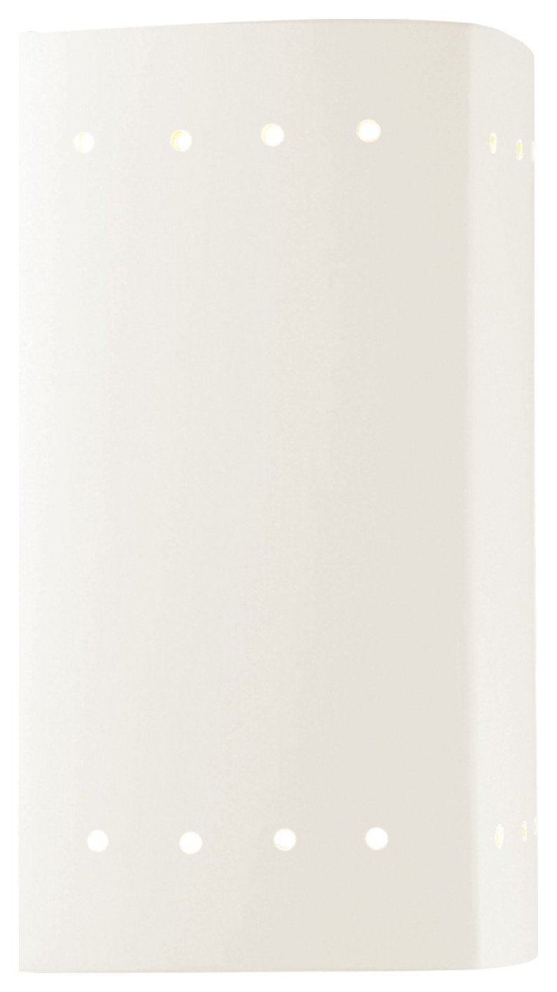 Ambiance Small Rectangle, Open Top/Bottom Wall Sconce - Modern - Wall ...