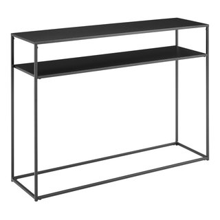 Braxton Console Table Matte Black - Industrial - Console Tables - by ...