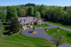 need suggestions for placement of circle driveway