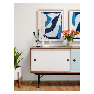 Atomic Ranch MCM Main House - Midcentury - Entry - Austin - by Breathe ...