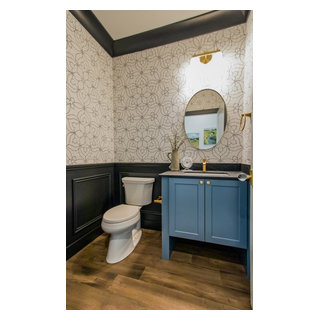 Modern Cottage | Waunakee, WI - Shabby-chic Style - Powder Room - Other ...