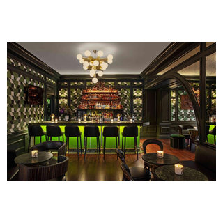 La Colombe D'or Mansion - Classique - Bar de Salon - Houston - par Sims ...