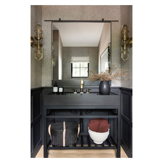 W. Point Remodel - Beach Style - Powder Room - Minneapolis - by Tays ...