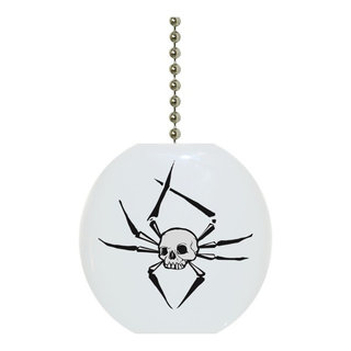 Spider Skull Ceiling Fan Pull - Contemporary - Ceiling Fan Accessories ...