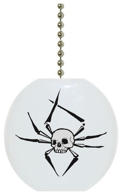 Spider Skull Ceiling Fan Pull - Contemporary - Ceiling Fan Accessories ...