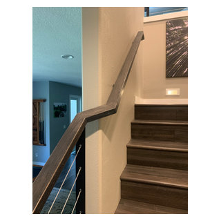Wall railing - Modern - Staircase - Portland - by Portland Stair ...