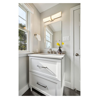 Small Footprint & Big Storage - Contemporary Bath - Contemporary ...