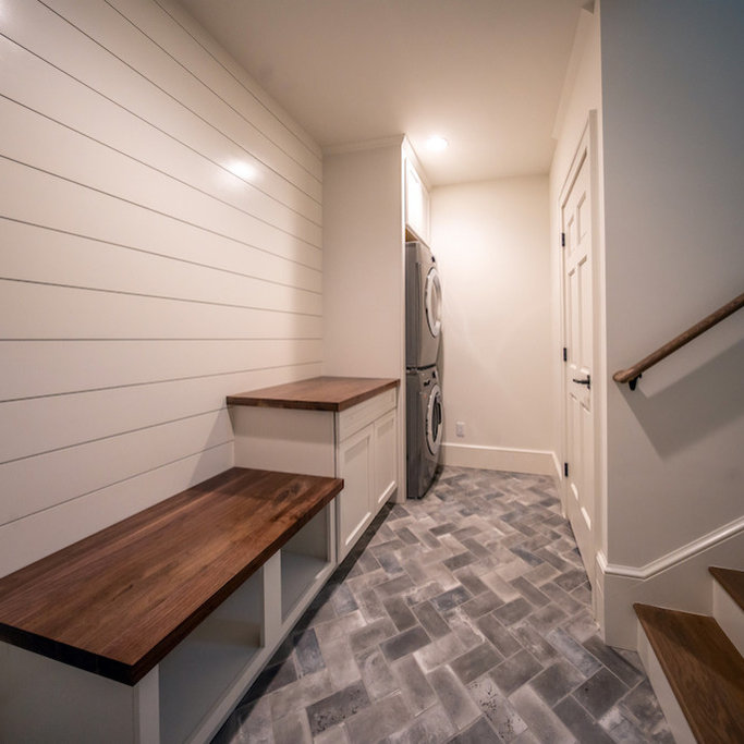 75 Wall Paneling Laundry Room Ideas You'll Love - January, 2026 | Houzz