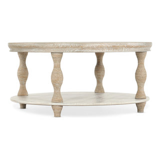 Serenity Bahari Round Cocktail Table - Beach Style - Coffee Tables - by ...