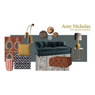 Renders and Style Boards - Contemporary - Living Room - Manchester - by ...