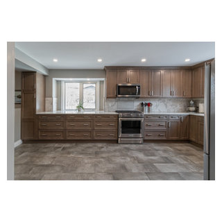 Edmonton Greenview - Interior Renovation - Traditional - Kitchen ...