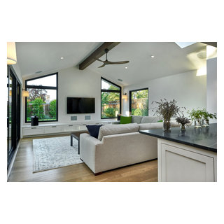 Los Altos Contemporary Ranch Remodel/Addition IV - Classique Chic - San ...