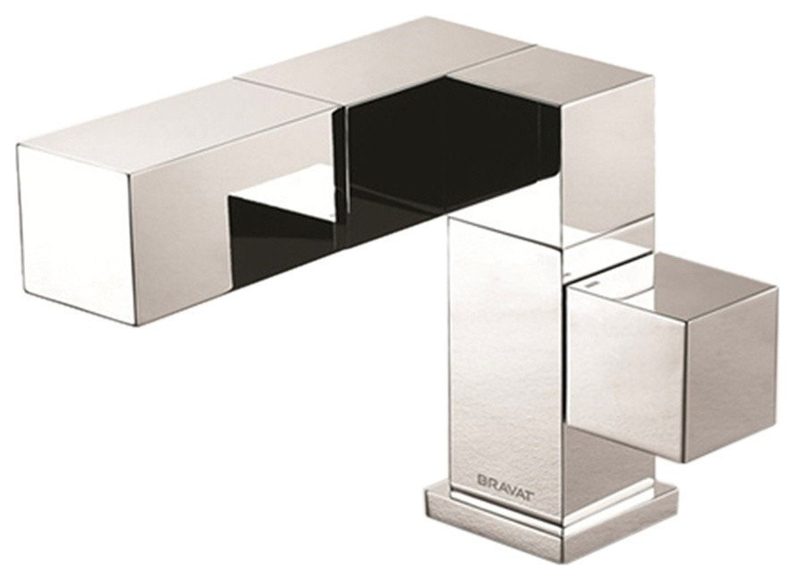 Bravat Contemporary Chrome Plated Polished Faucet - Contemporary ...