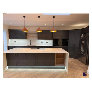 L-shaped Shaker Kitchen In Harrow Supplied by Inspired Elements ...