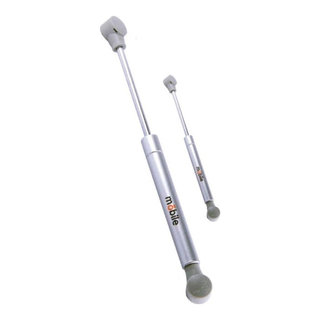 TUHOME 100N Cabinet Gas Spring Lid Support Soft Closing silver ...