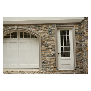 European Style Home with Natural Thin Stacked Stone Cladding ...