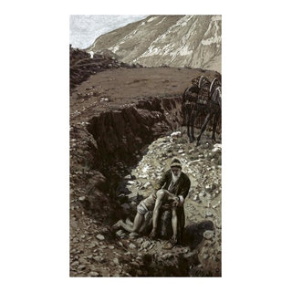 "Good Samaritan" Digital Paper Print by James Tissot, 15"x24", 15"x24 ...