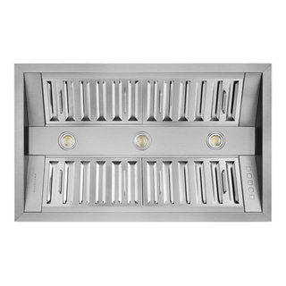Hauslane | Pro-Style IN-R300 Built-In Range Hood, 21” Deep, 40 ...