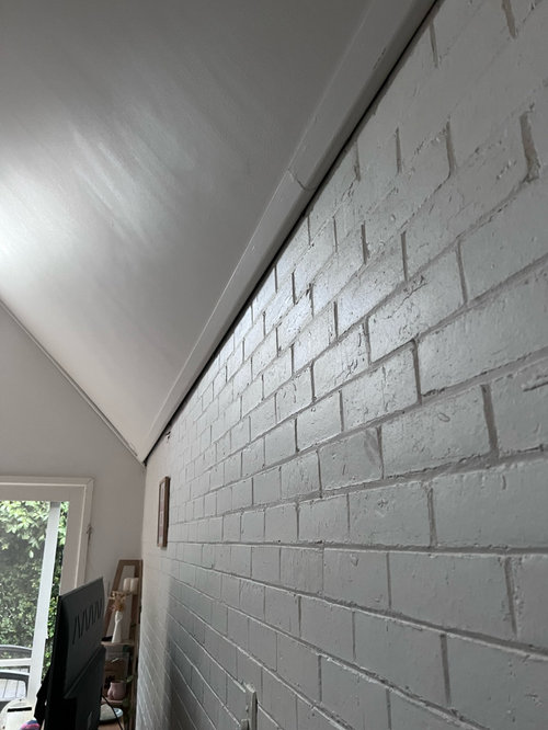 how to fix this gap (ceiling to wall) | Houzz AU