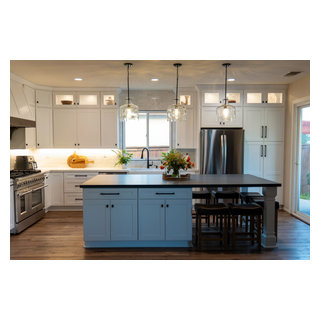 Grigio Elegante Honed Quartz Kitchen - Modern - Kitchen - Phoenix - by ...