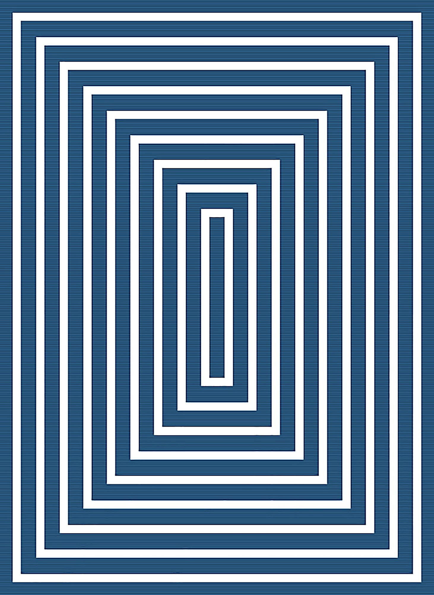 Rug Sabrina Soto Casa Navy Blue Sample 1' 3 x 1' 4 - Contemporary ...