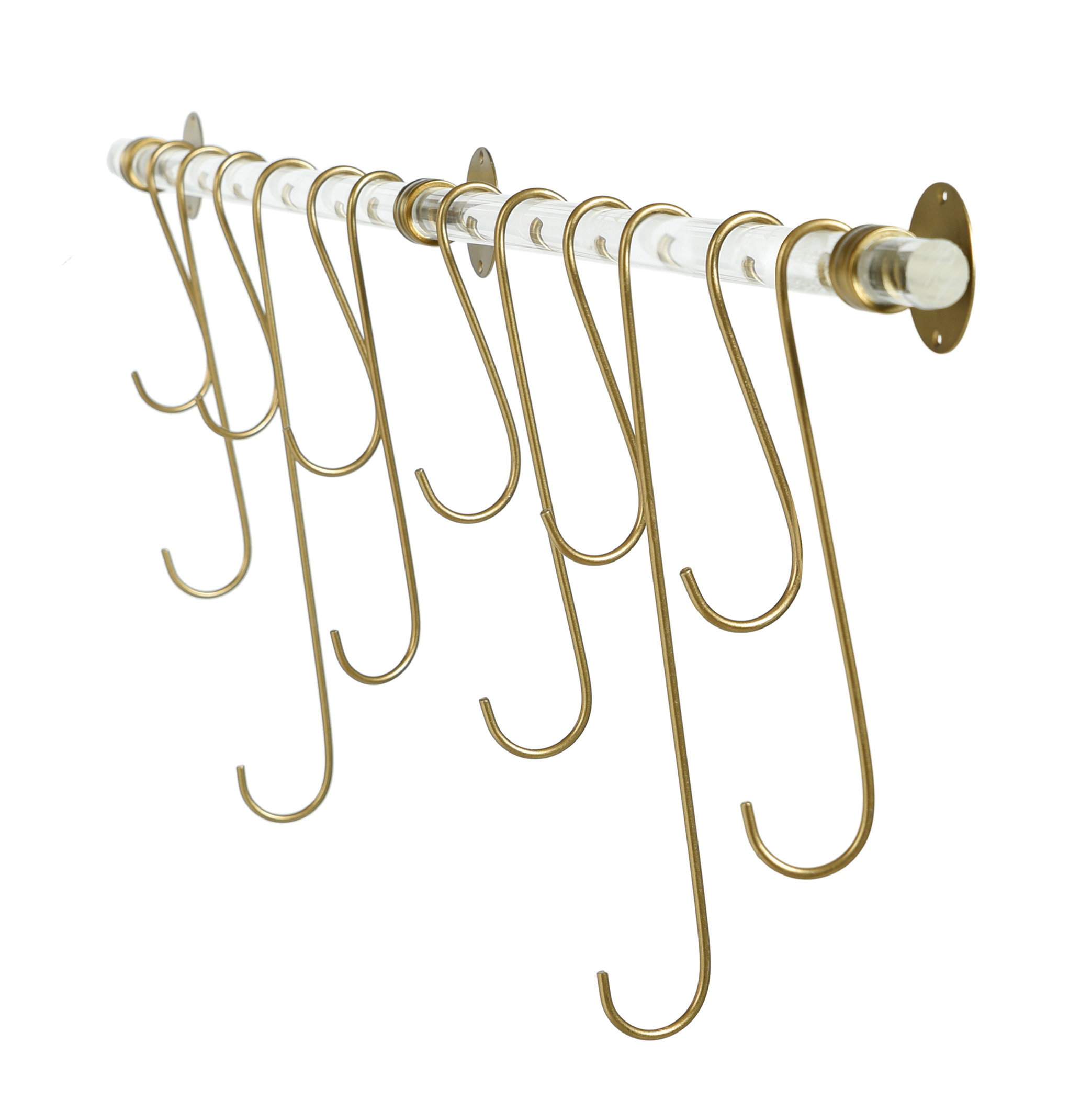 Dann Foley Acrylic and Metal Wall Hanger Clear Finish DFW42917DS ...