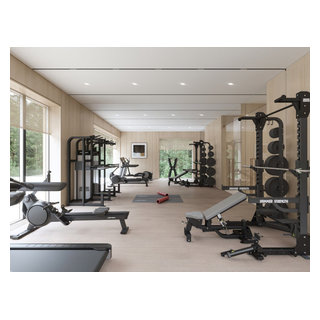 Резиденция Forest Residence в поселке Жуковка - Contemporary - Home Gym ...